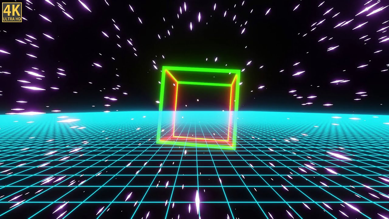 ️ VJ Loops 4k Infinte Cubes Video Tool Background Video Animation - YouTube