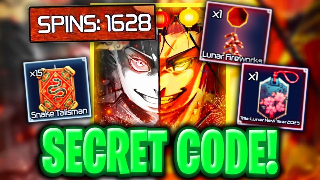 JUJUTSU INFINITE ALL SECRET LUNAR NEW YEAR SPINS CODES 2025! - YouTube