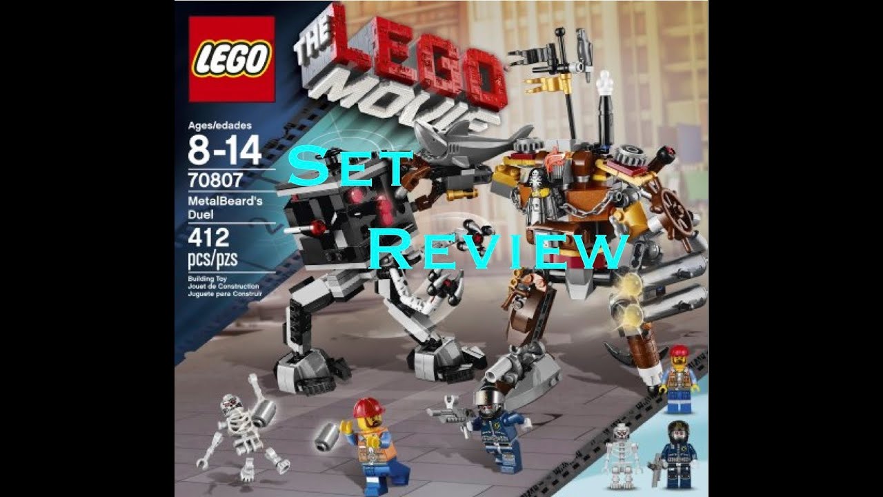 Lego 70807 Metalbeard's Duel Review - YouTube