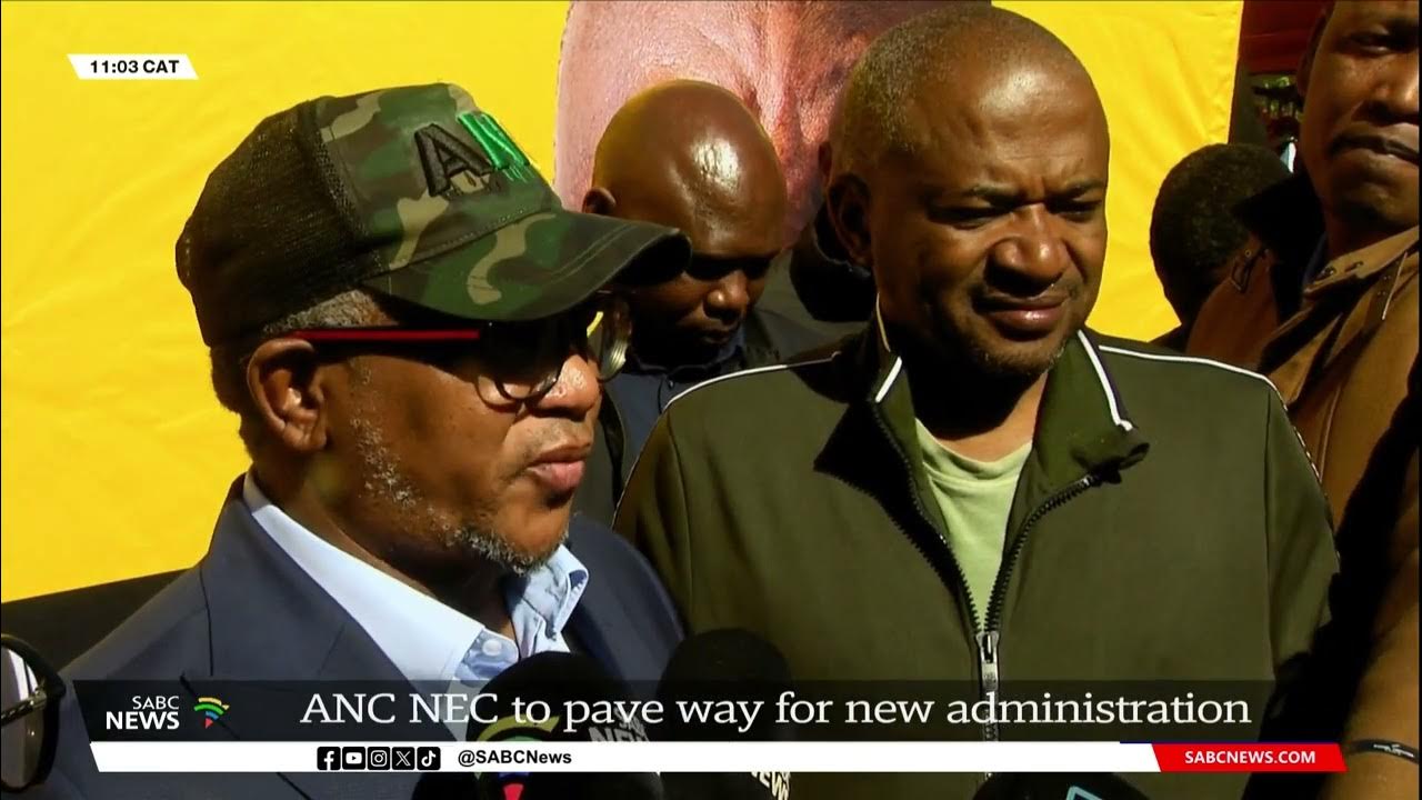 2024 Coalition Talks | ANC SG Fikile Mbalula briefs the media - YouTube