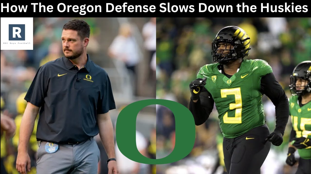 How The Oregon Duck's Defense Can Slow Down Washington and Michael ...