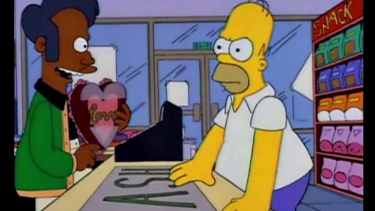 Simpson 04x15 Apu el vendedor - YouTube