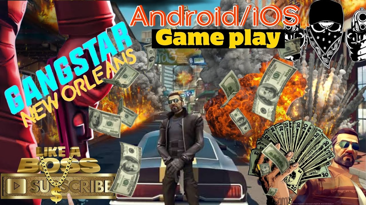 Gangstar New Orleans- Android/iOS Game Play - YouTube