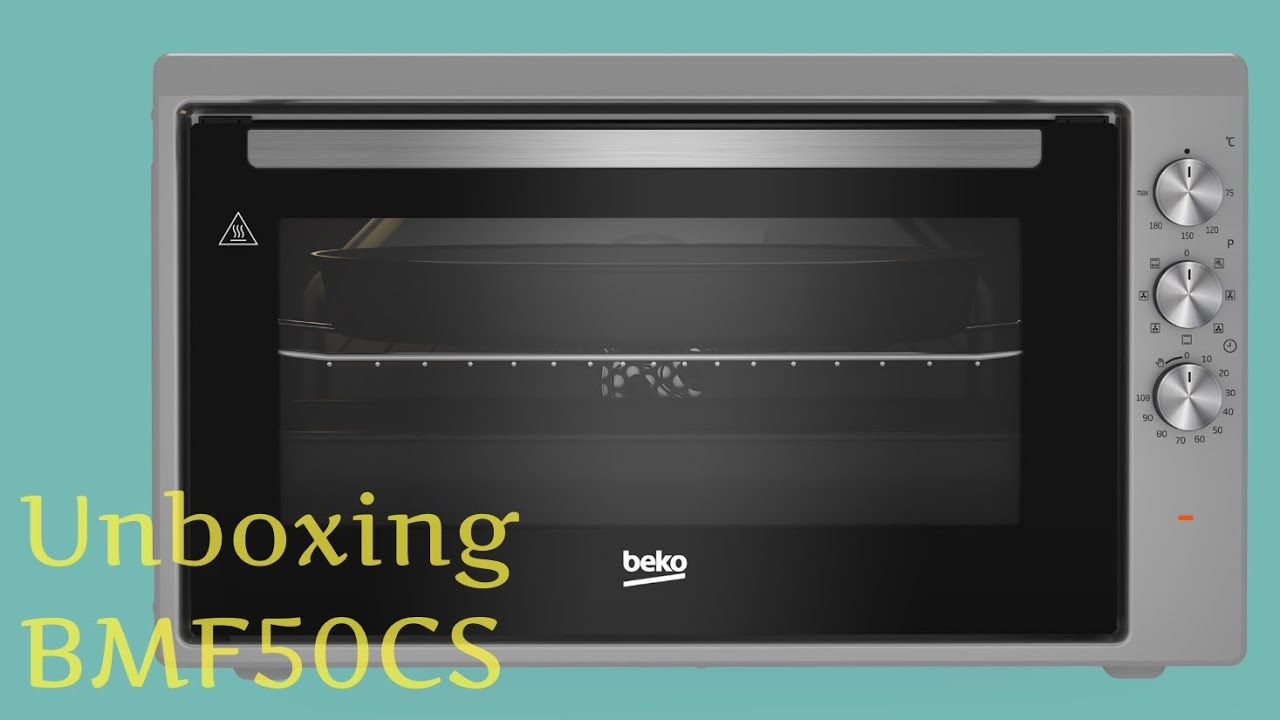 Unboxing Oven Beko BMF50CS 50 L - YouTube