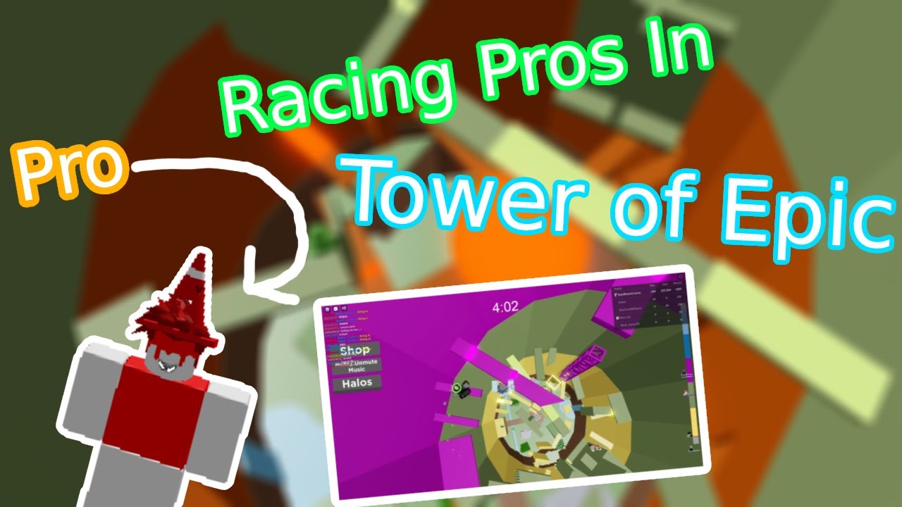 Racing Tower of Epic Pros (Part 1) - YouTube