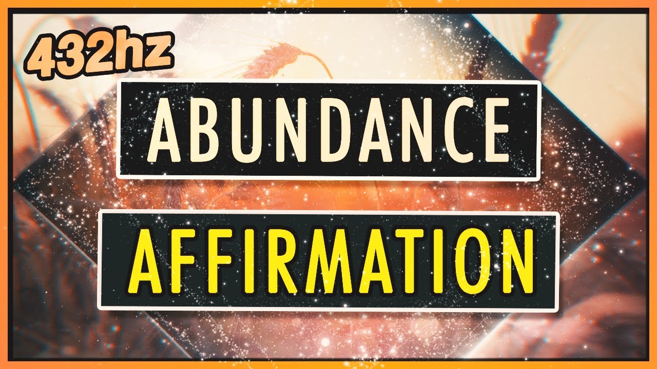 EPIC Mind Hack: Affirmations That Will Draw ABUNDANCE to You Like a Magnet! - YouTube
