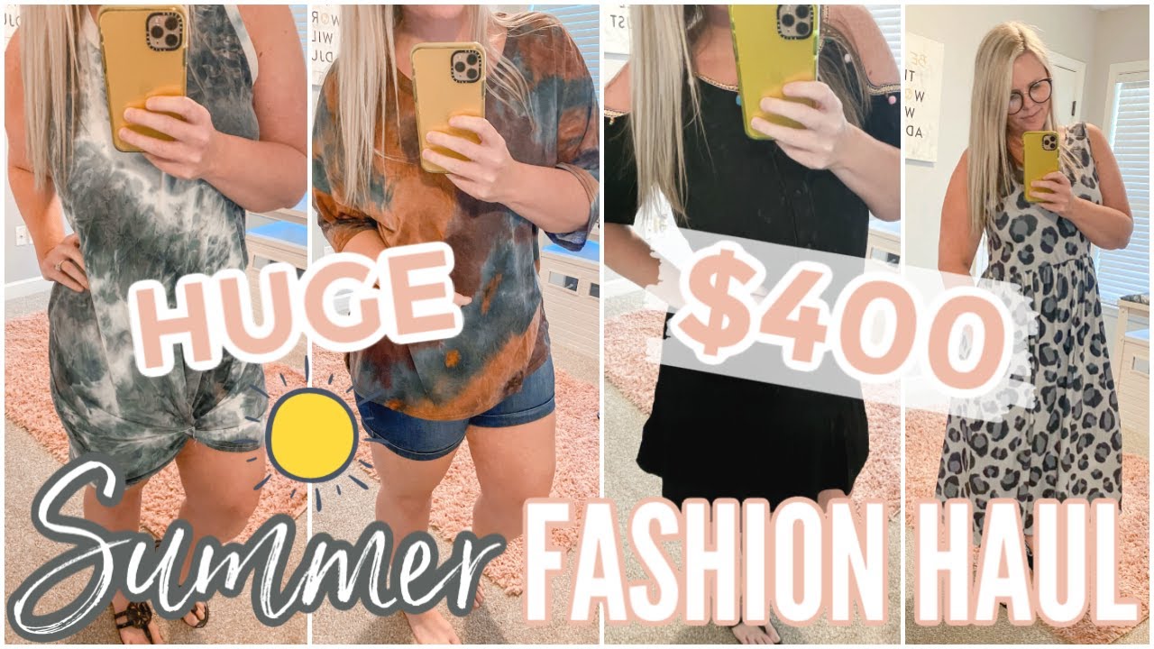 HUGE SUMMER FASHION TRY ON HAUL // SUMMER MUST HAVES 2020 // SHOPPING ...