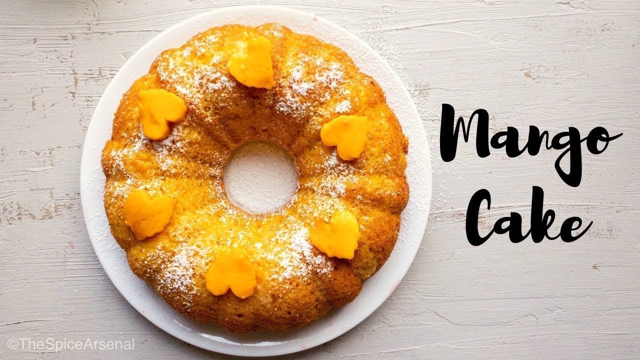 How to make Mango Cake - YouTube