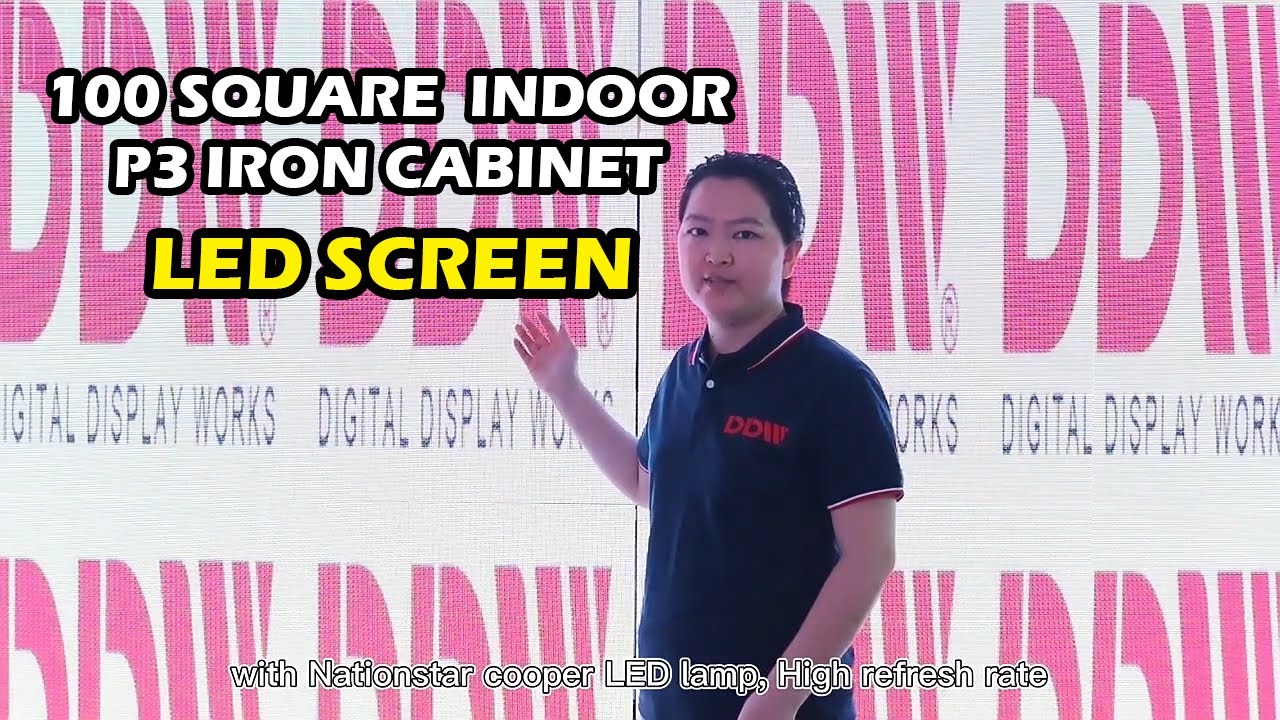 Shenzhen Indoor P3 Giant Video Wall Display Panel Pantalla LED Screen ...