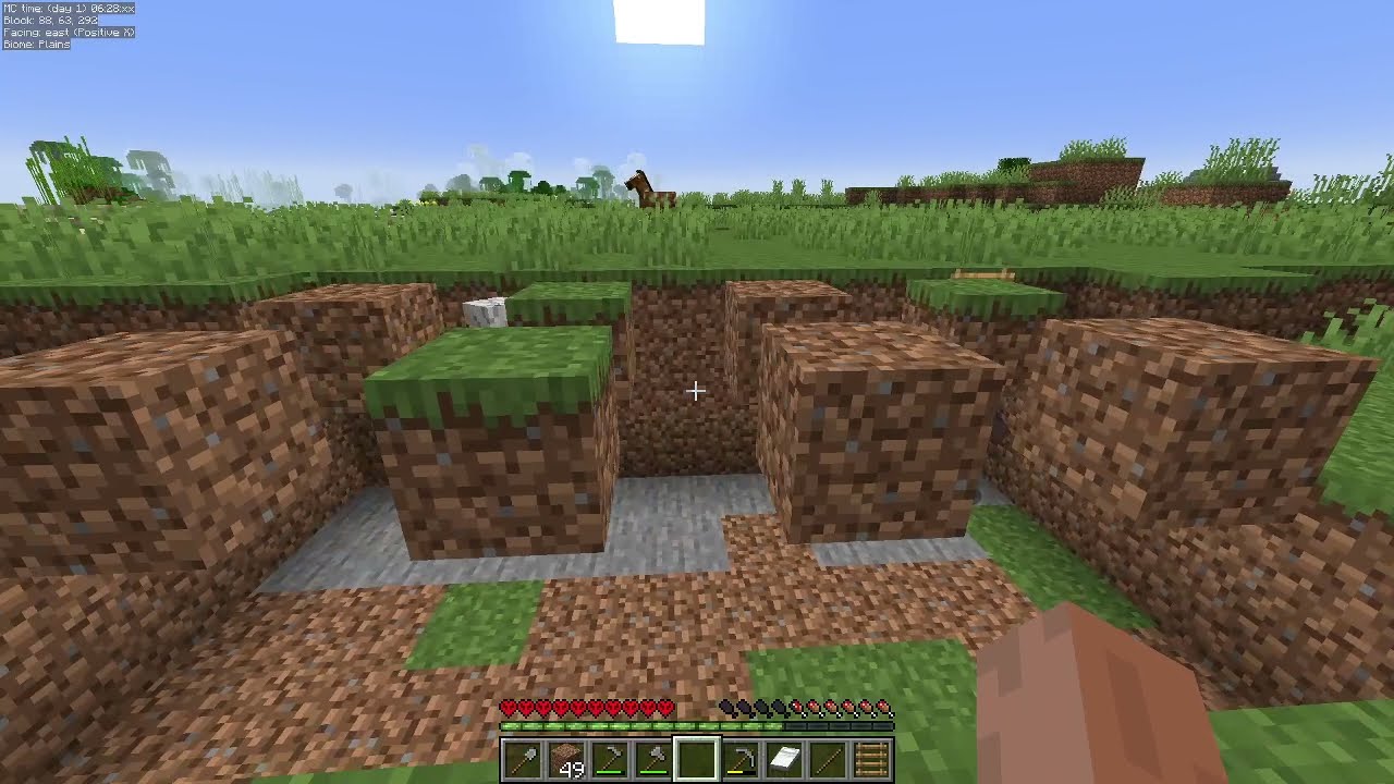 Működő vas farm az első napon - Minecraft 1.17.1 - JAVA - YouTube