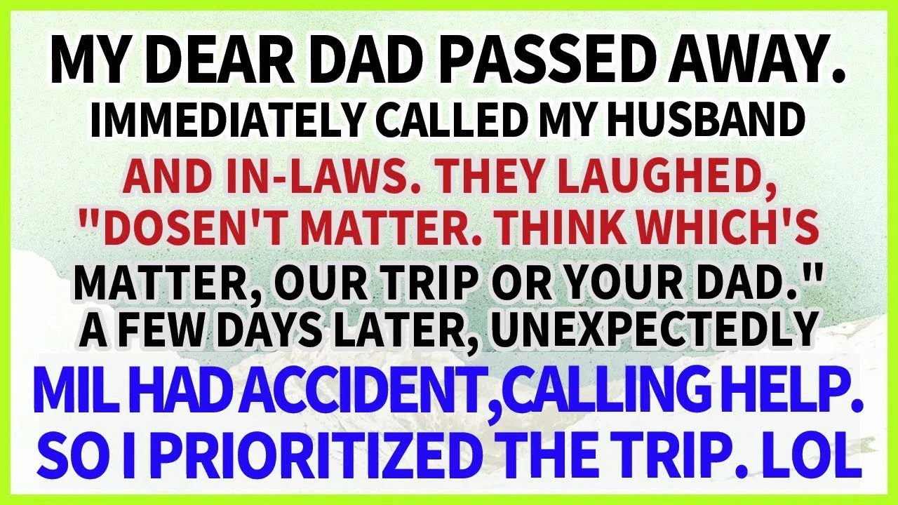 My husband and in laws laughed out loud, valuing their trip over the ...