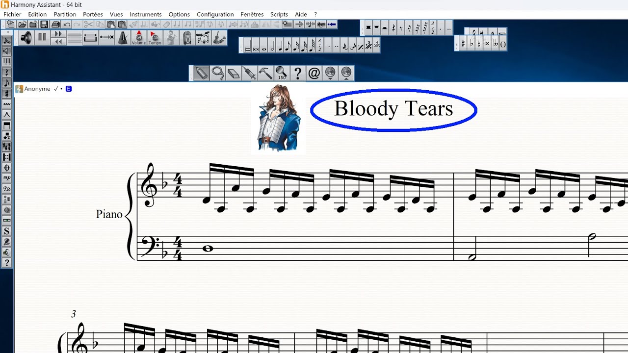 How to write a piece of music (with "Harmony Assistant" and "LMMS") - YouTube
