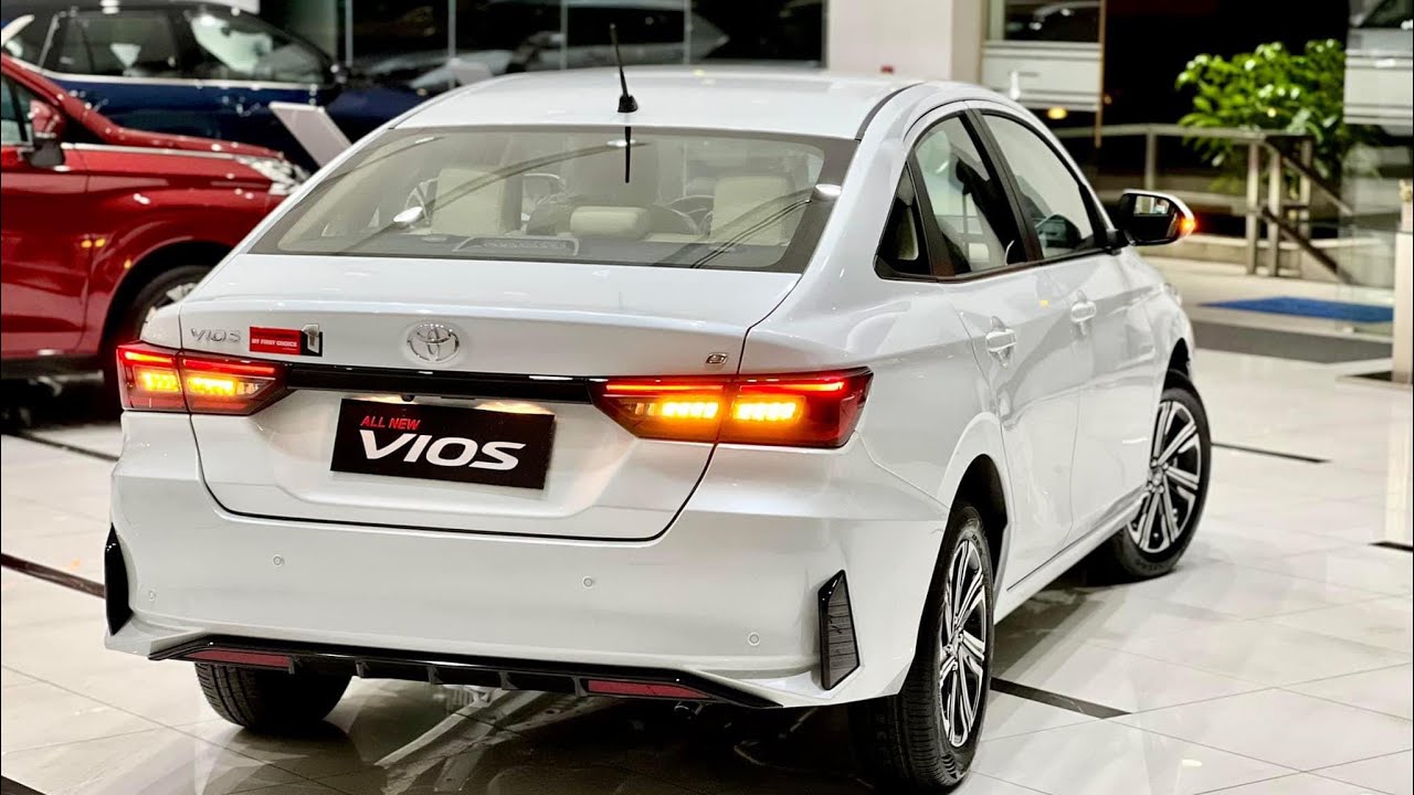 2024 Toyota Vios White Peal Color [Sedan Car 2024] [Exterior and ...