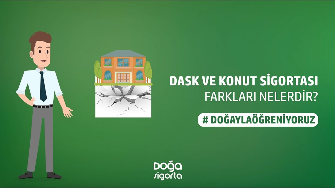 DASK ve Konut Sigortası Farkları Nelerdir? #DoğaylaÖğreniyoruz - YouTube