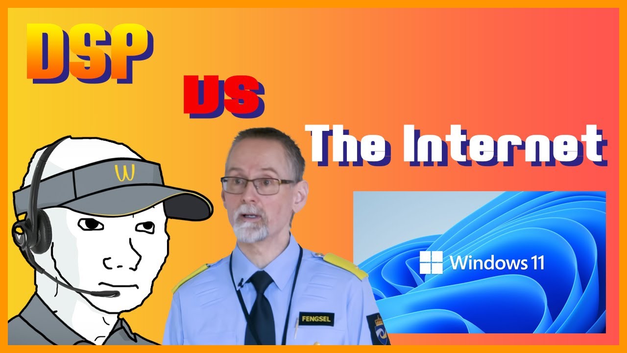 Installing Windows/Prison in Norway/Fast Food Comedy! DSP vs. the ...
