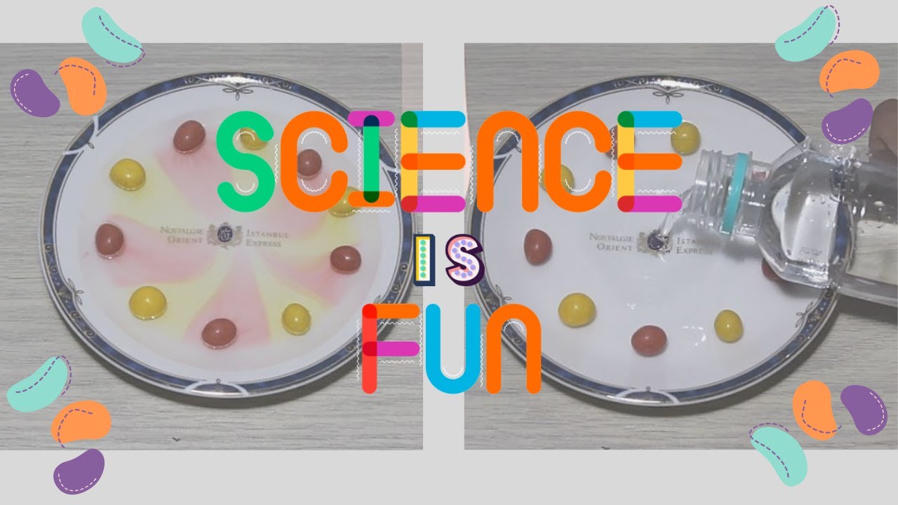 Science is Fun : Video Eksperimen Sains Membuat Pelangi dengan Permen ...
