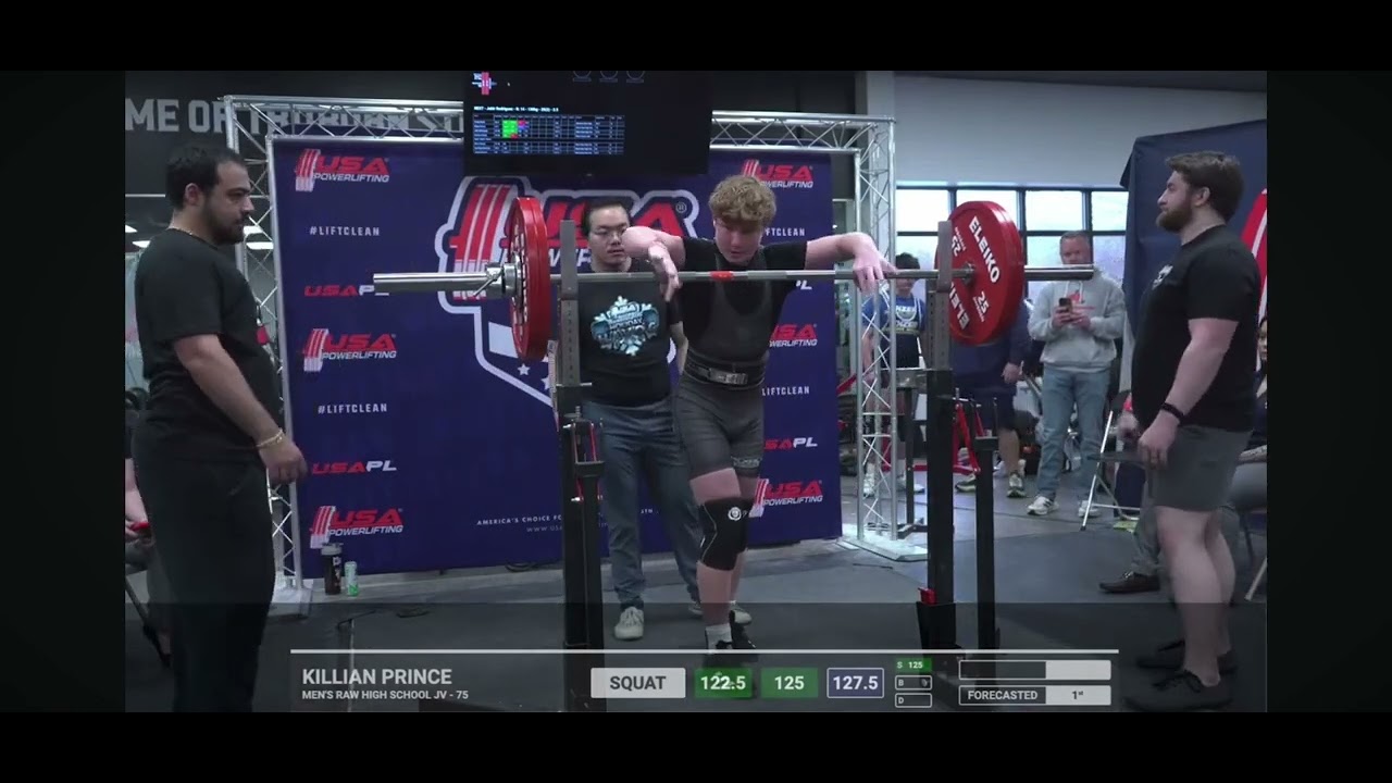 Killian Powerlifting 1/7/24 - YouTube