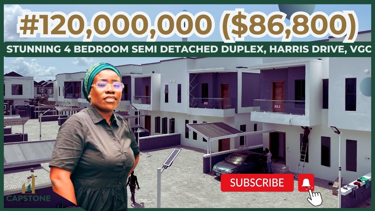FULL PACKAGE 4 BEDROOM SEMI DETACHED DUPLEX, HARRIS DRIVE, VGC ...