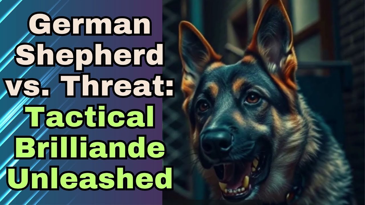 German Shepherd vs. Threat: Tactical Brilliance Unleashed - YouTube