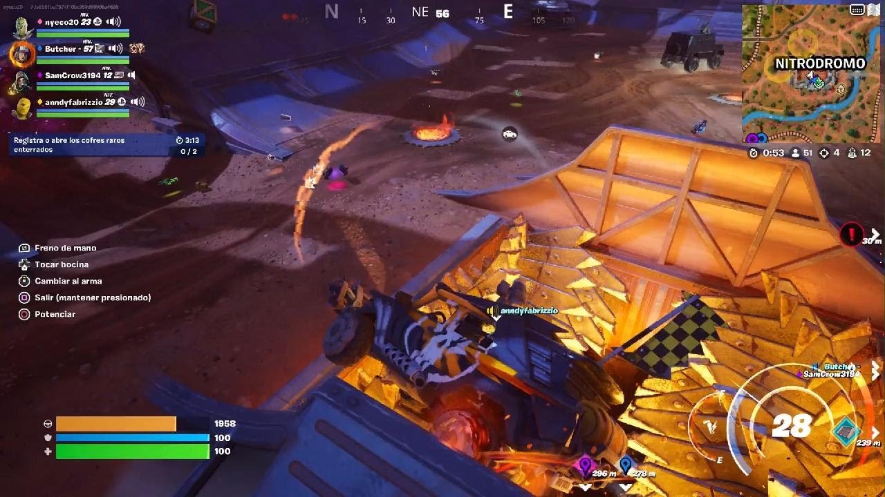 Fortnite 2 autos - YouTube