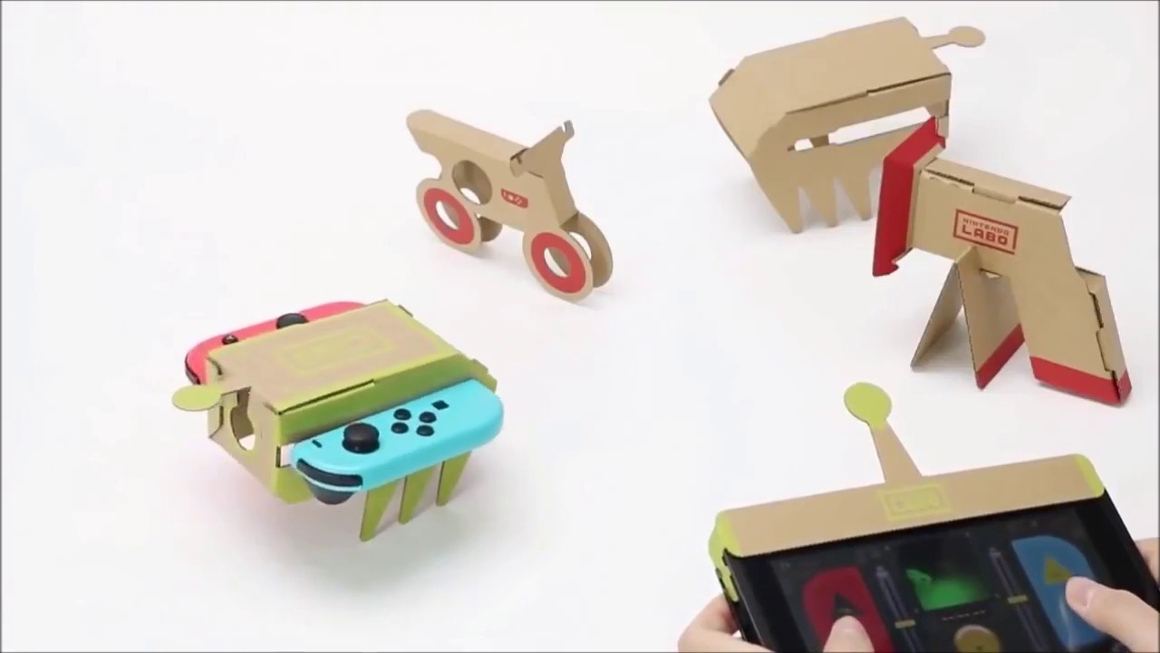 Nintendo switch Labo Creator - YouTube