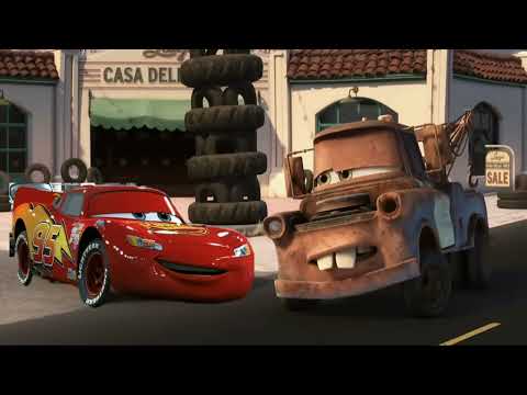 Relâmpago McQueen de Carros 1 no curta Mate Aéreo