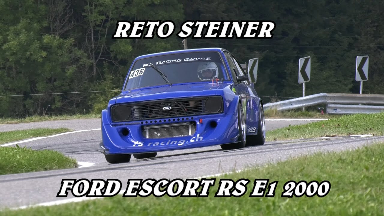 BERGRENNEN GURNIGEL 2023 | RETO STEINER | FORD ESCORT RS E1 2000 ...