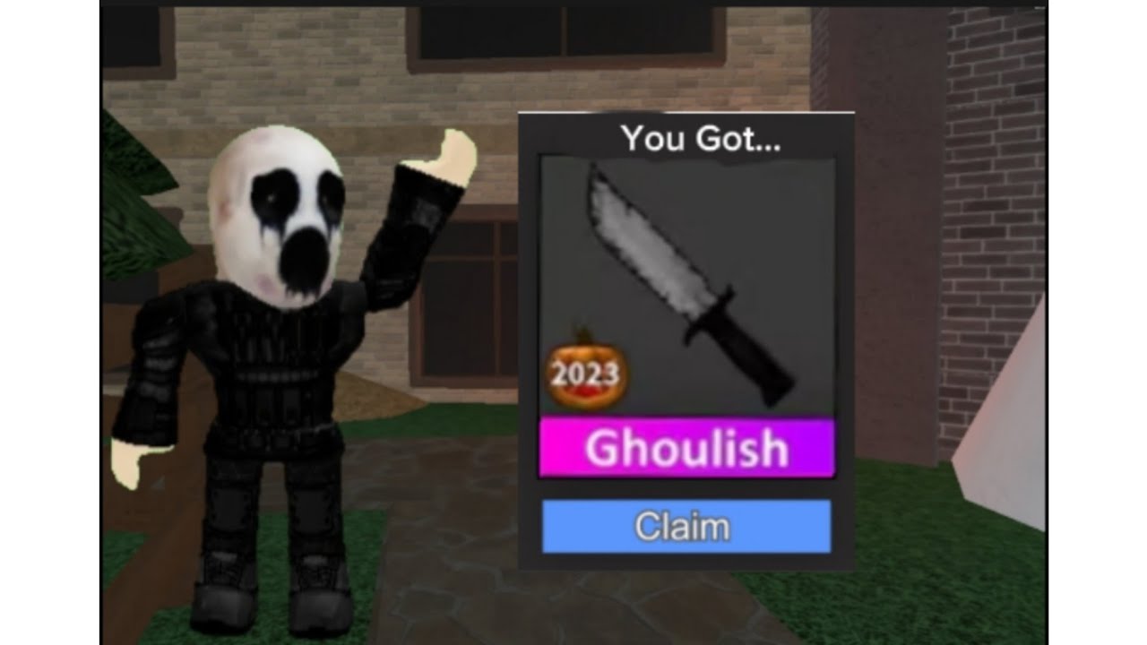 HOW TO CLAIM NEW GHOULISH KNIFE IN MM2 - YouTube