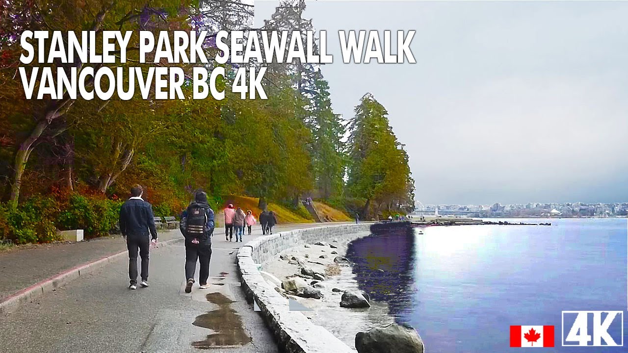 Vancouver Downtown Seawall Walk Stanley Park | Canada Life Vancouver 🇨🇦 ...