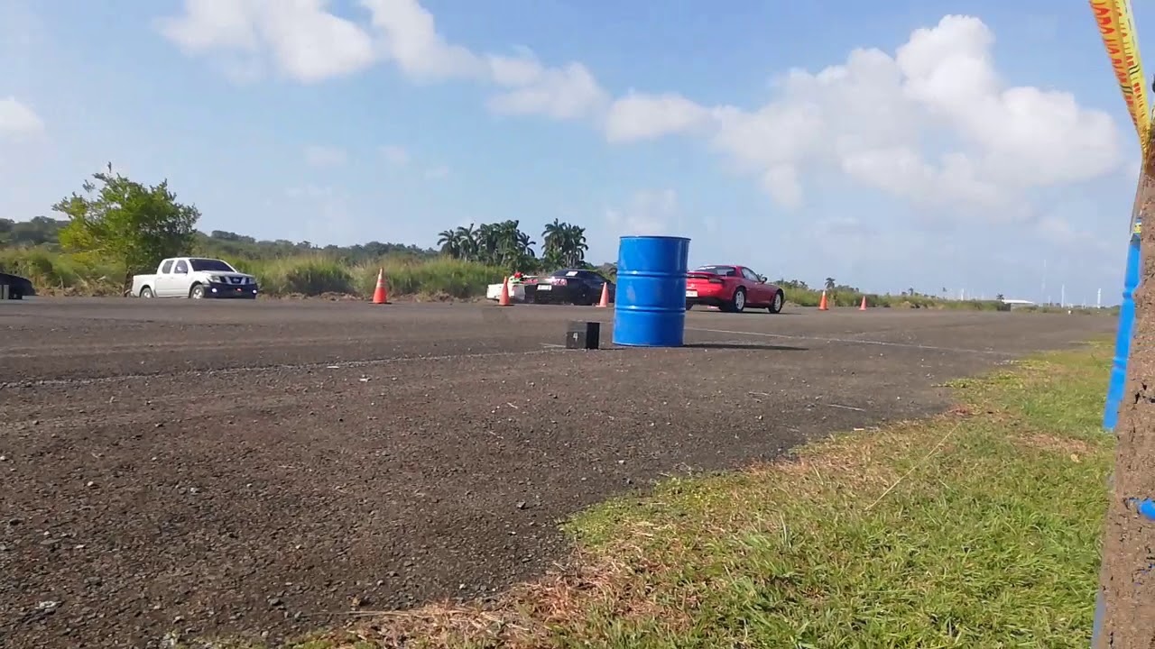 Mazda rx7 vs corvette - YouTube