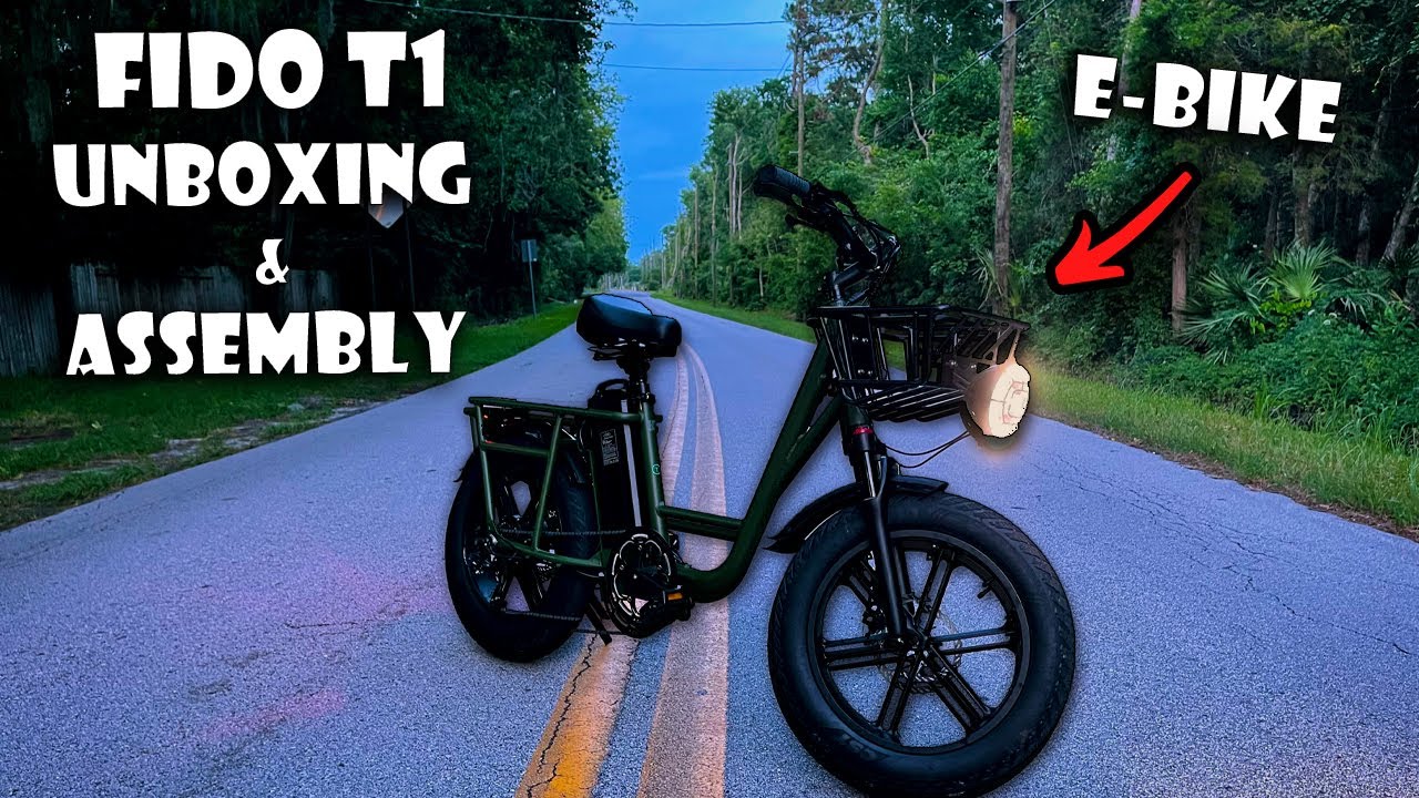Fiido T1 Cargo E-Bike - Unboxing & Assembly - YouTube
