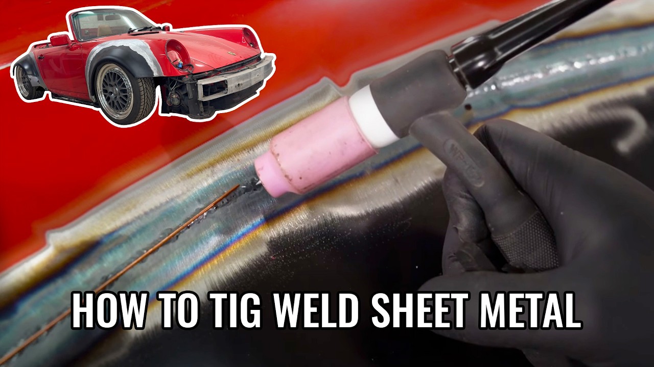 How to TIG Weld Sheet Metal | Ryan Krause from Crucible Coachworks ...