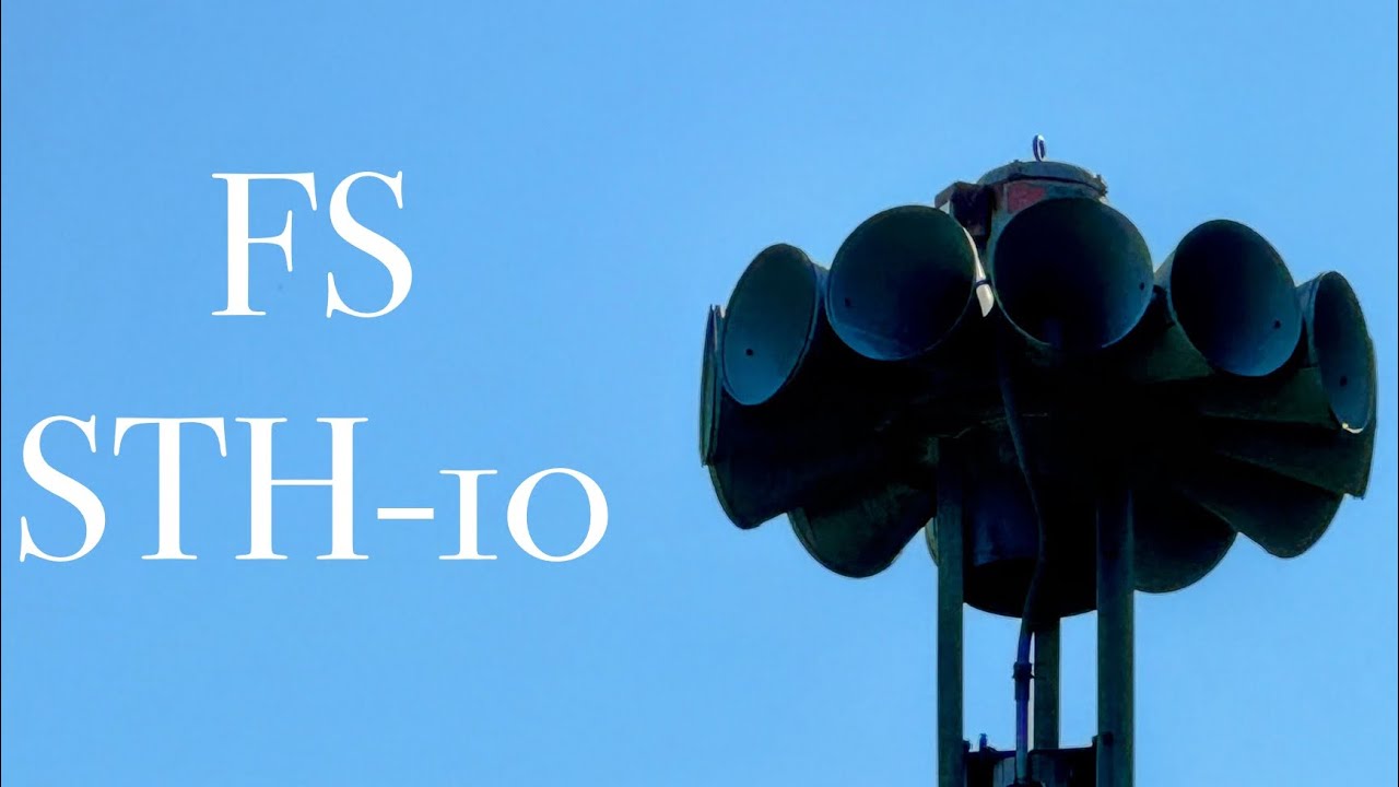 FS STH-10 (3-Minute Attack) Monthly Siren Test | Wheeler WI - YouTube