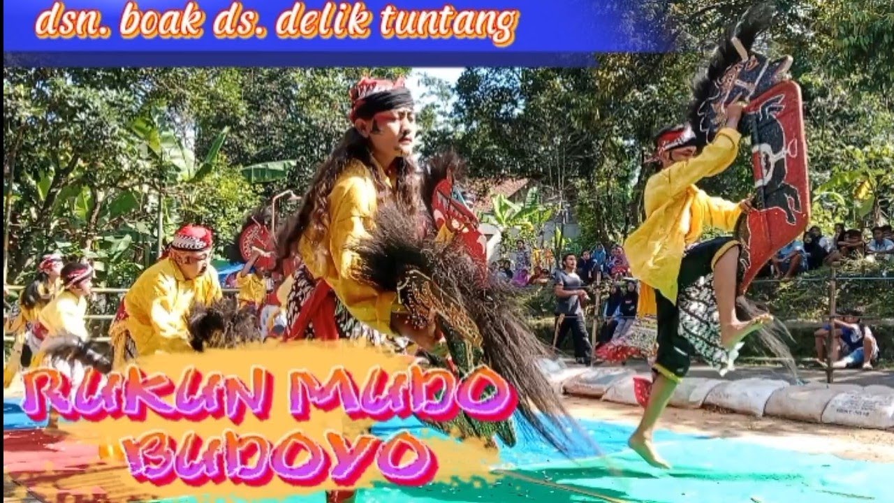 jaran kepang/jaranan/jatilan reog rukun mudo budoyo dampit live in boak ...