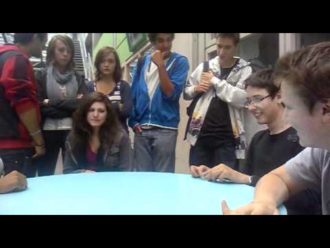 Bloody Knuckles with a 2€ coin - Part 2 - YouTube