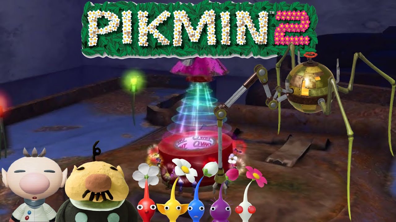 OPERATION DESTROY THE MAN-AT-LEGS | Pikmin 2 [#05] - YouTube