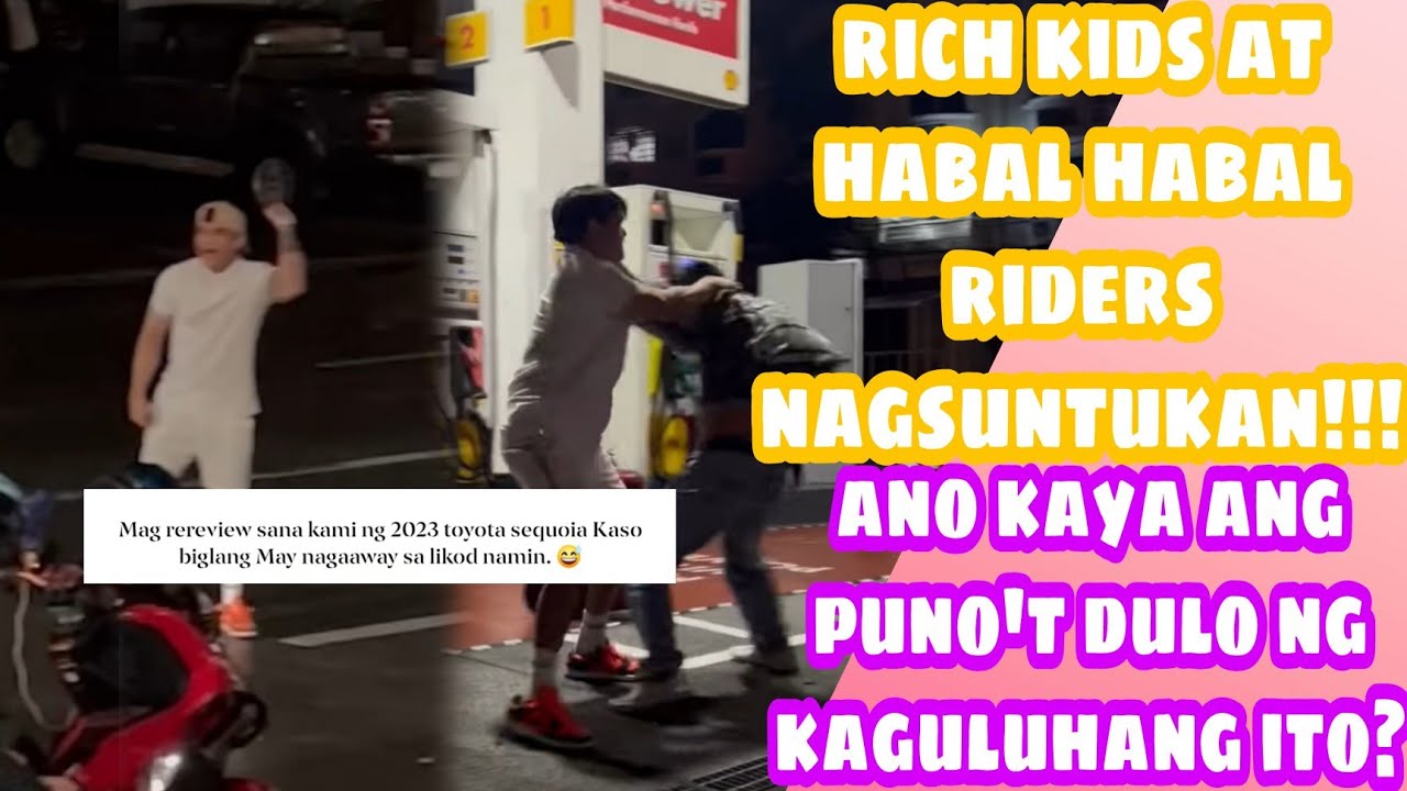 RICH KID AT HABAL HABAL RIDER NAGSUNTUKAN! ETO PALA ANG VIRAL NA POST ...