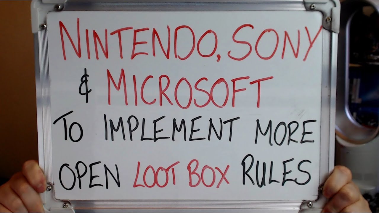 NINTENDO, SONY & MICROSOFT To Implement more OPEN Loot Box Rules ...