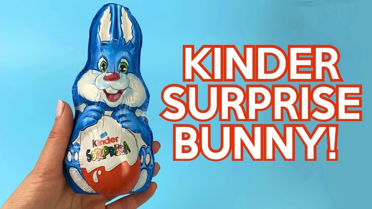 Easter Bunny 🐰KINDER SURPRISE BUNNY Egg! 🐇 - YouTube