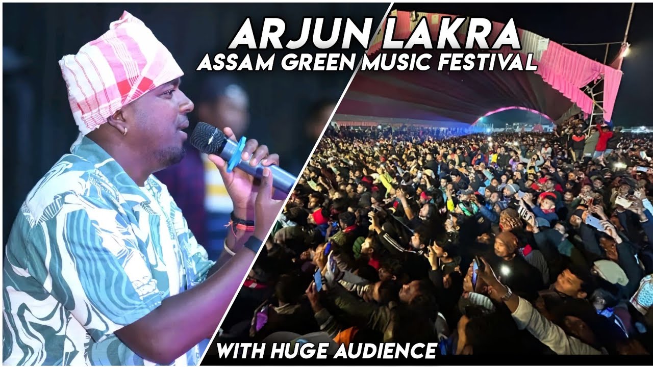 Takli || Arjun Lakra / Assam Green Music Festival 2024 || New Nagpuri ...