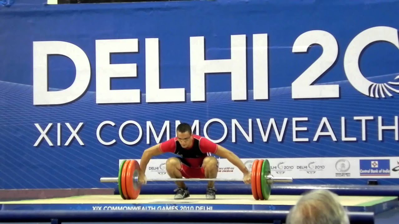 Paul Dumais 145kg (commonwealth 2010) - YouTube