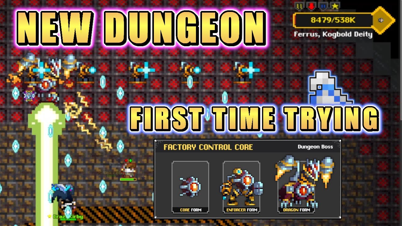 [RotMG] Kogbold Steamworks First Time And White Bag For Reward! - YouTube