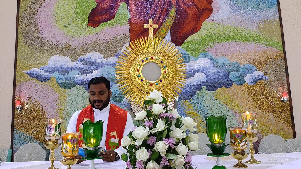 ദിവ്യബലിയും , ഉണ്ണിശോ നൊവേനയും, ദിവ്യകാരുണ്യ ആരാധനയും 02/07/2020 St ...