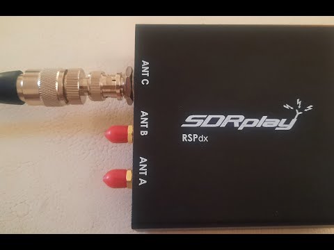 SDRplay RSPdx receiver using SDR Console software - YouTube