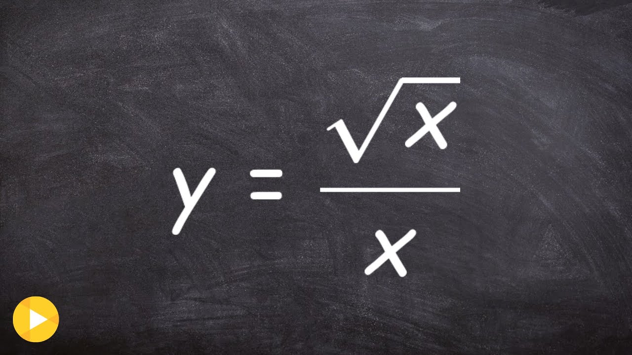 Finding The Derivative Square Root X Over X Using Power Rule YouTube