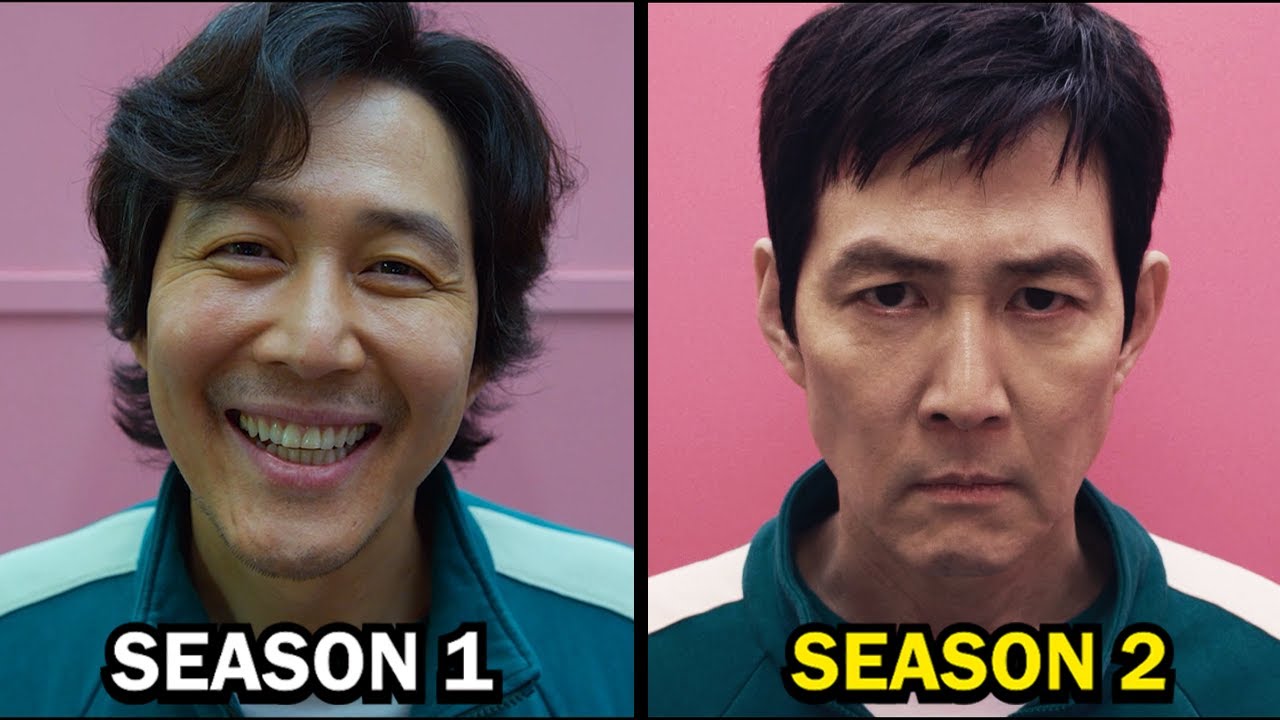 Squid Game Season 1 VS Season 2 | Red Light, Green Light Scenes - YouTube
