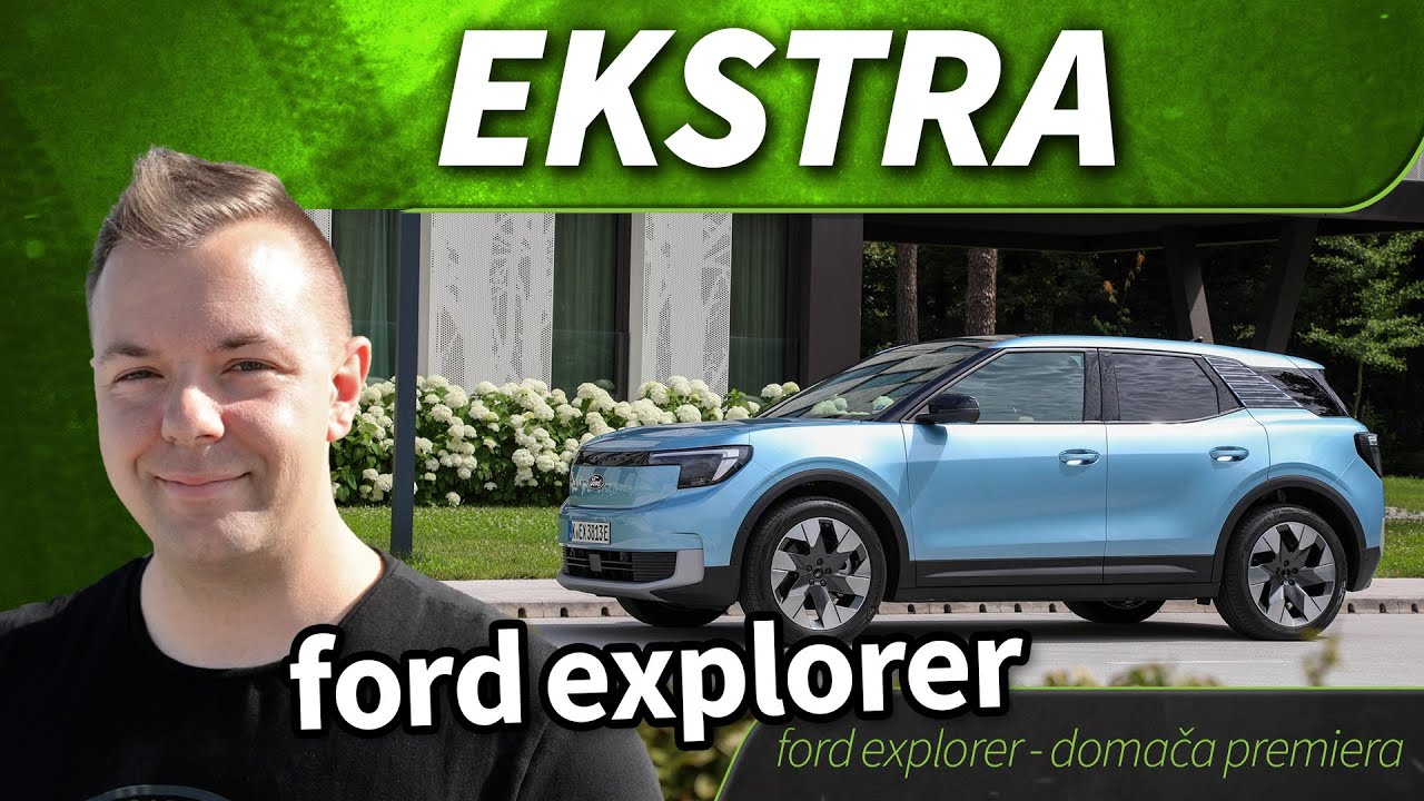 2025 ford explorer - domača premiera - YouTube