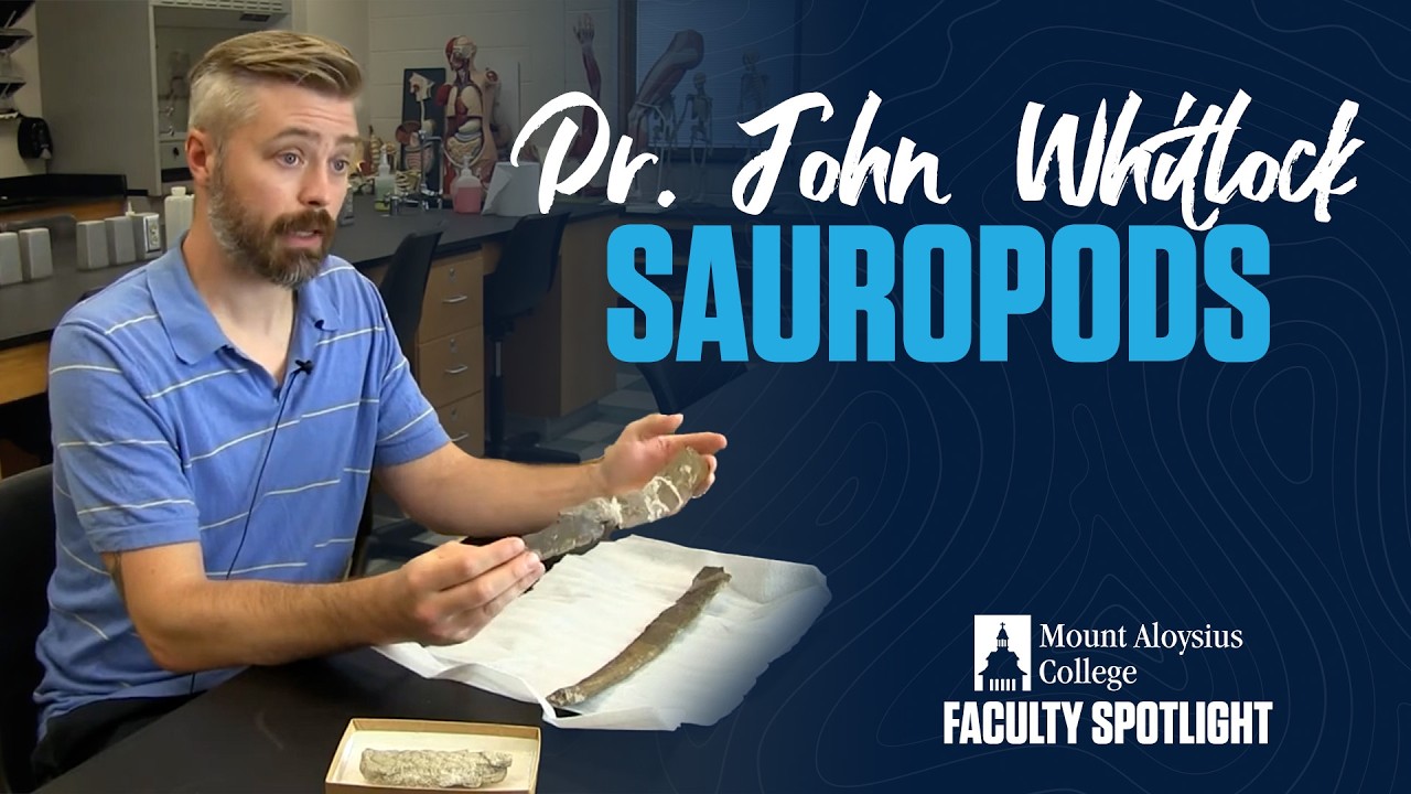 Dr. John Whitlock - Sauropods | MAC Faculty Spotlight - YouTube