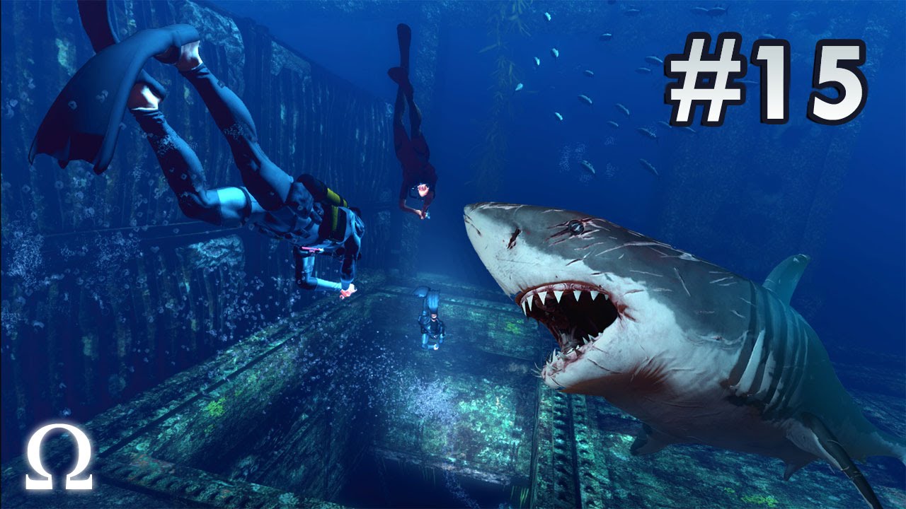 DEPTH: DIVERS VS SHARKS | #15 - SHARK HUGS ARE THE BEST HUGS! (60FPS ...