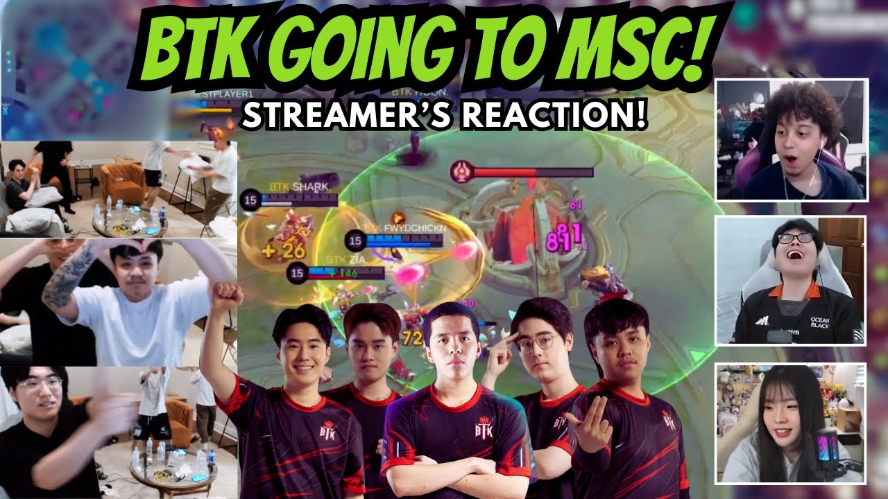 BTK's Hoon, Bestplayer1, Shark, FwydChickn and Zia Game Winning Moment ...
